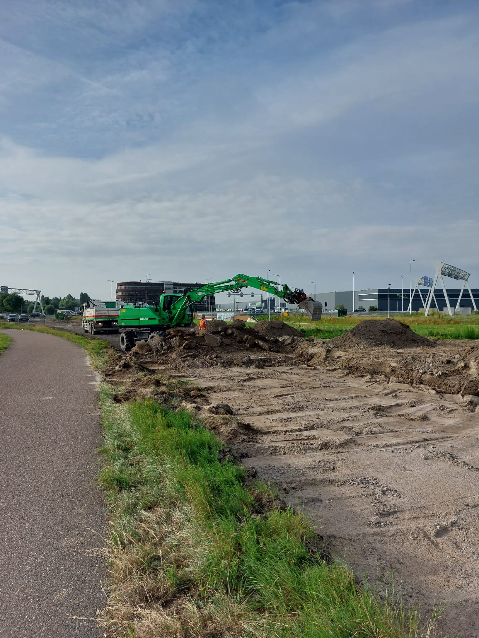 Laatste (afrondende) werkzaamheden aan de IJsselmondse Knoop - Nieuw ...